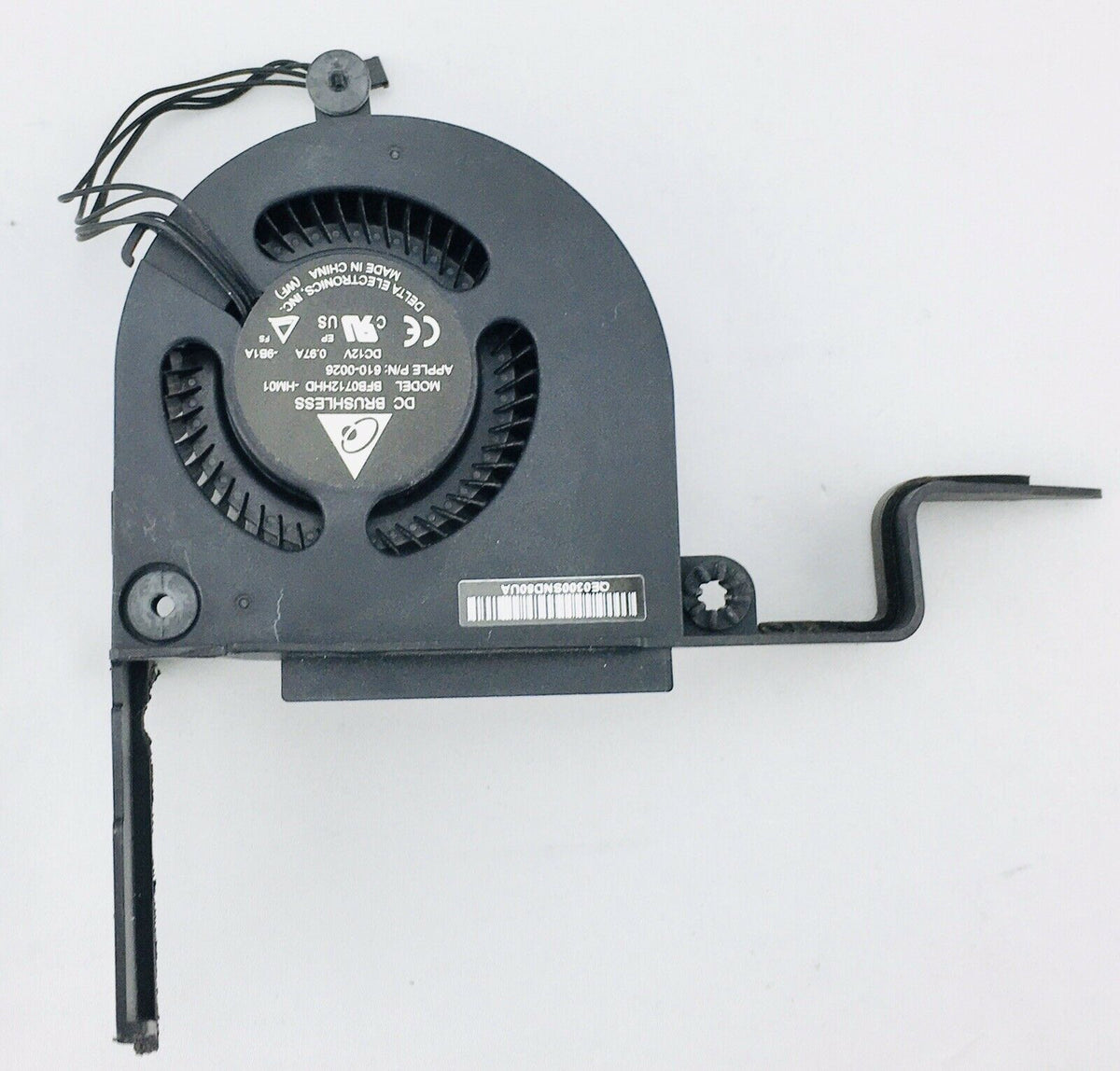 Delta Apple iMAC 21.5" A1311 Optical Drive Fan BFB0712HHD 610-0026 922 ...
