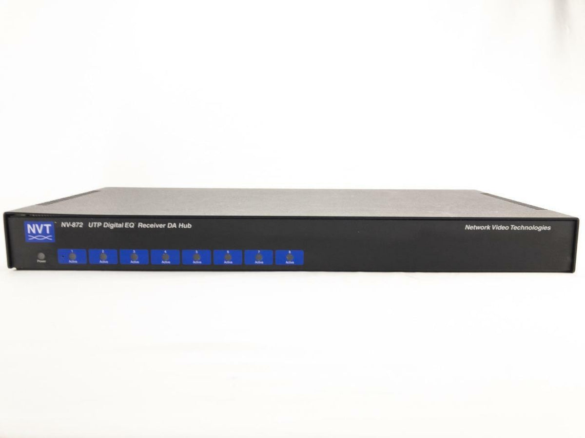 NVT NV-872 8-Channel UTP Digital EQ Active Receiver Distribution Ampli ...