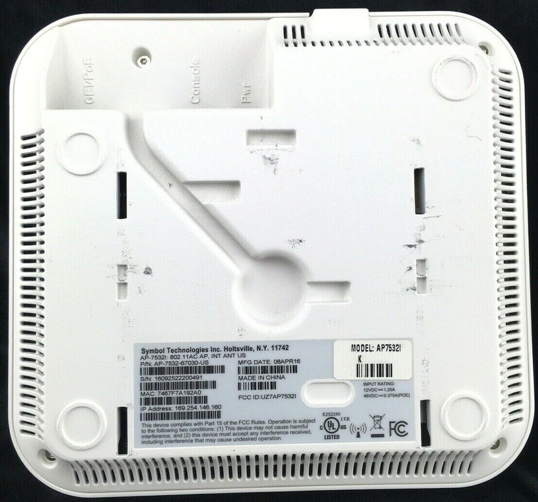 Symbol Technologies AP7532I Wireless Access Point AP-7532-67030-US ...