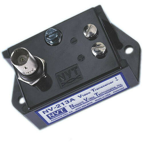 NVT NV-213A Single Channel Passive Video Transceiver Balun CCTV on Twi ...
