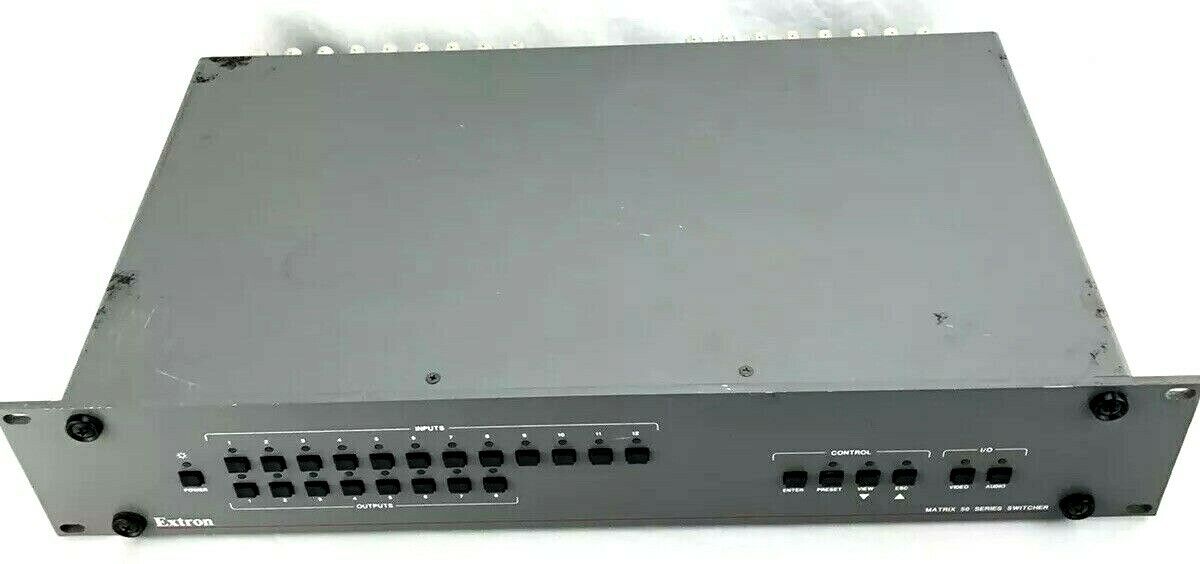Extron Matrix 50 Series Audio Switcher 8X8 Rack mountable switcher (PA ...