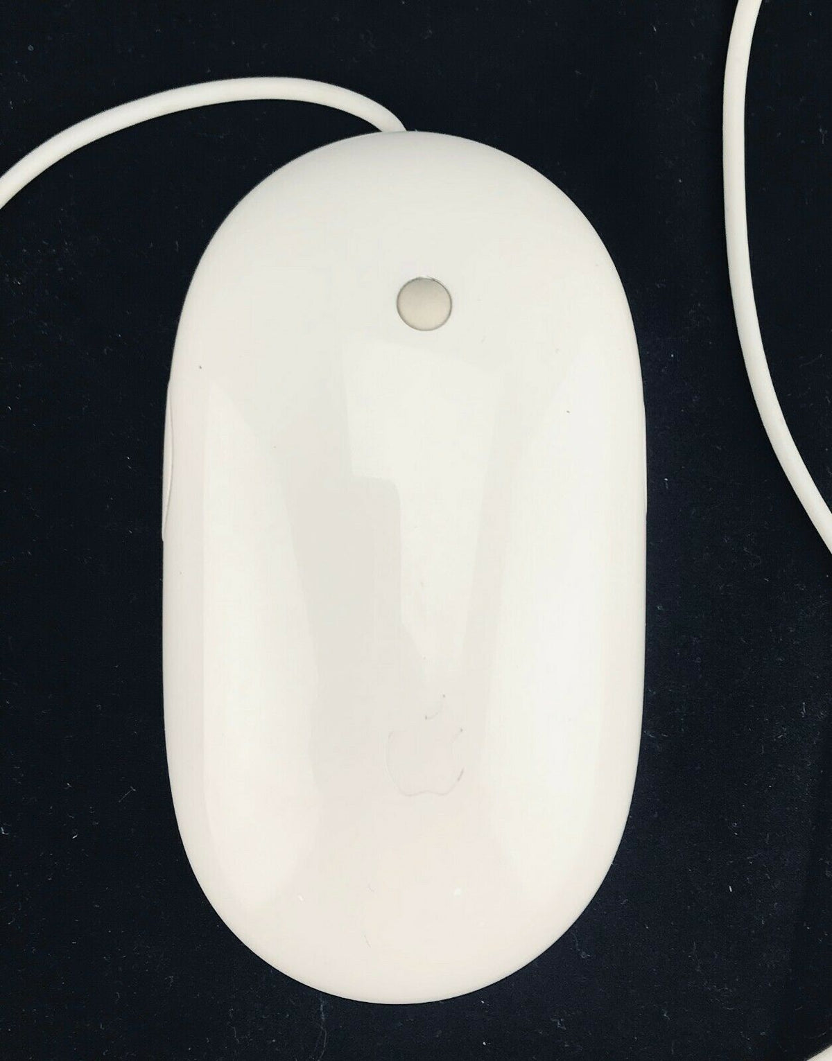 Apple A1152 USB Vintage White Optical “Mighty Mouse” Genuine Tested EM ...