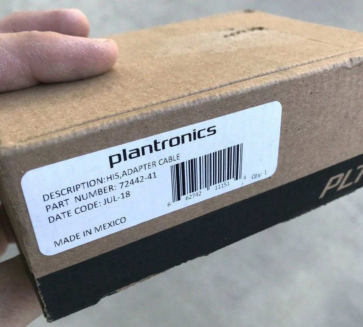 Plantronics HIS-1 Adapter Cable 72442-41 for Avaya Phones & H/HW Serie ...