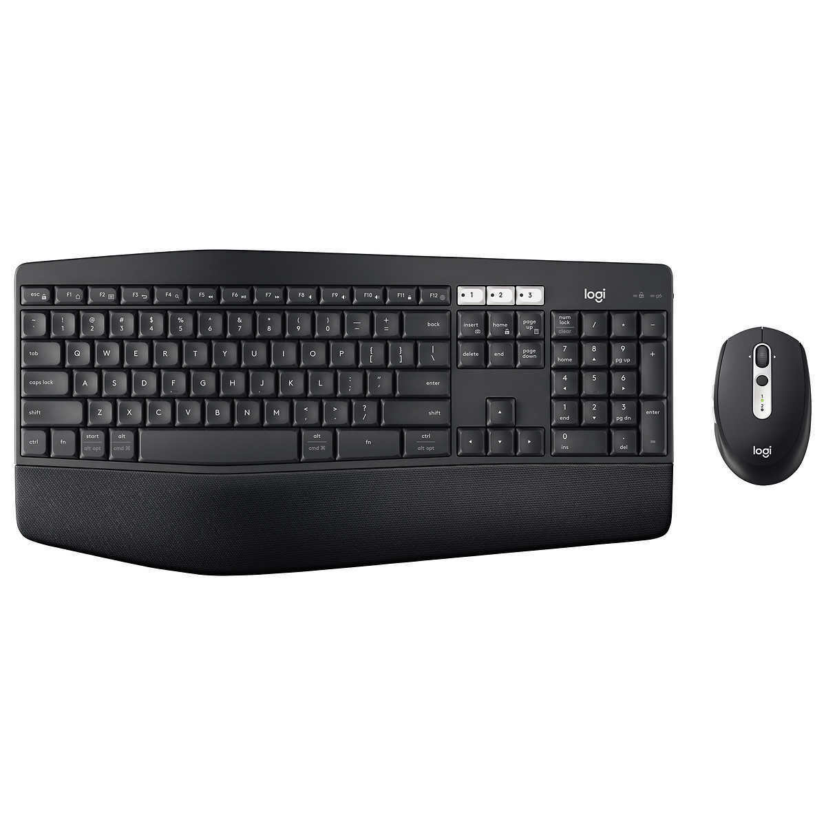 Logitech MK825 Bluetooth Wireless Keyboard & Mouse Combo Multi-Device ...