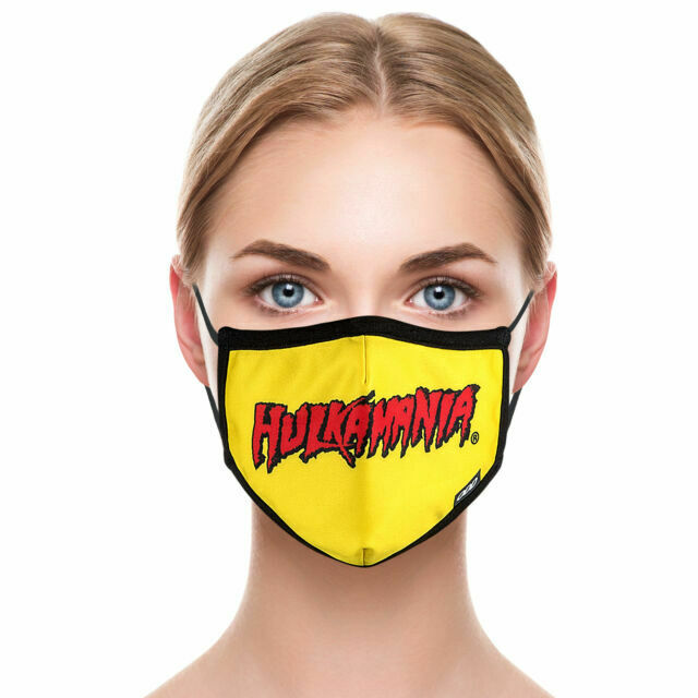 Odd Sox Hulkamania Face Mask Hulk Hogan Unisex WWE Men's Wrestling ...