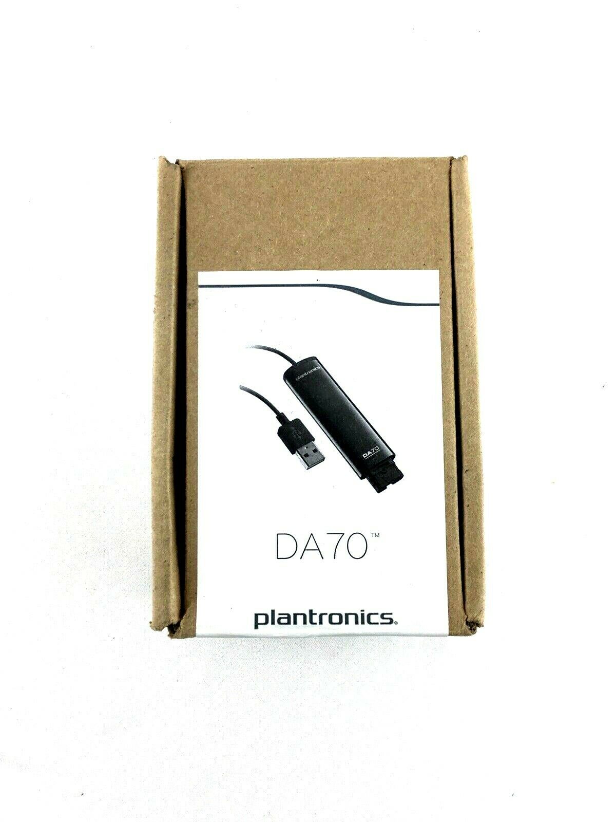 NEW Plantronics DA70 201851-02 USB Audio Adapter for H & HW Series Wir ...