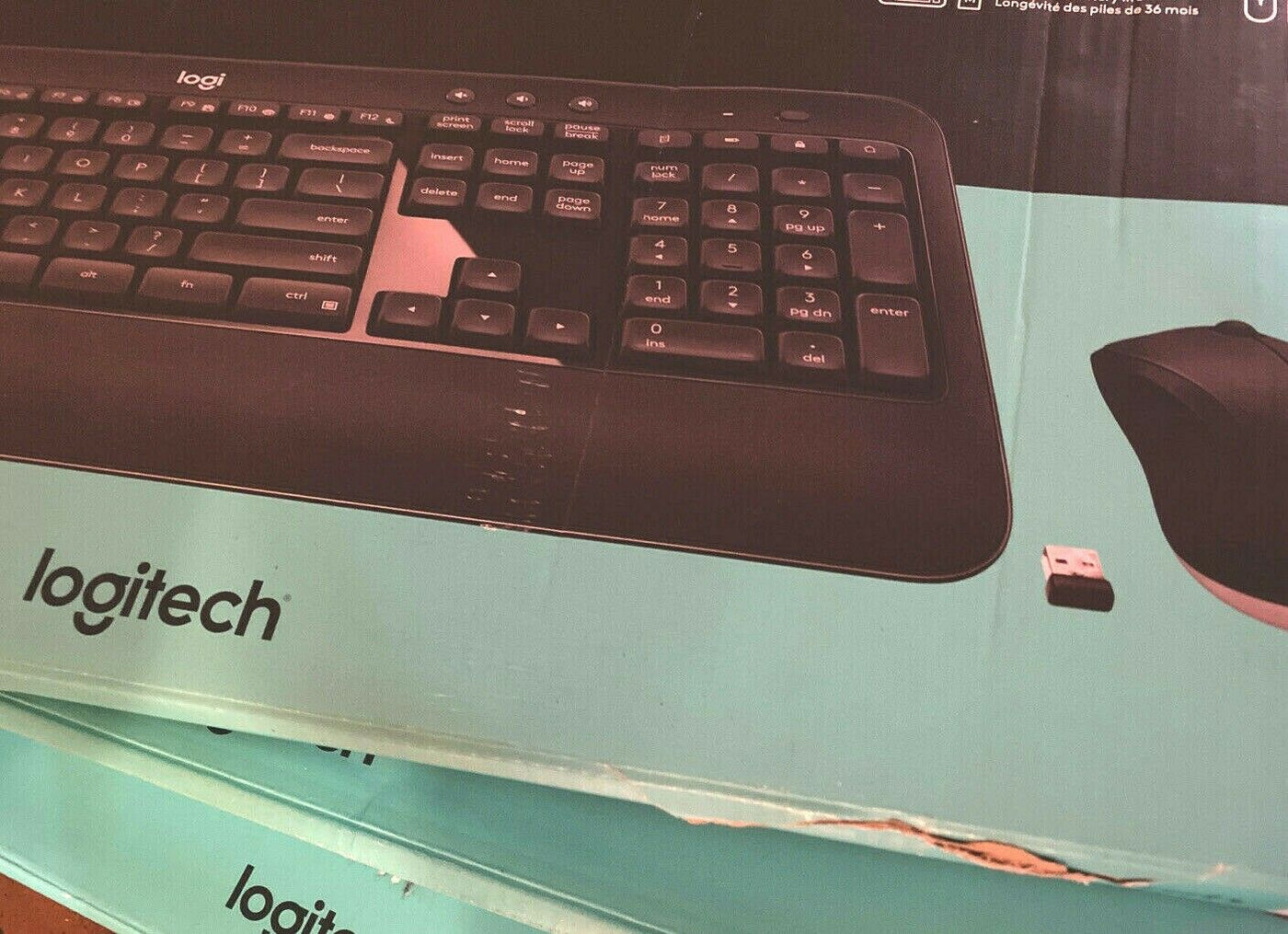 Logitech MK540 Wireless Combo Kit w/ Keyboard K540e & Mouse M185 920-0 ...